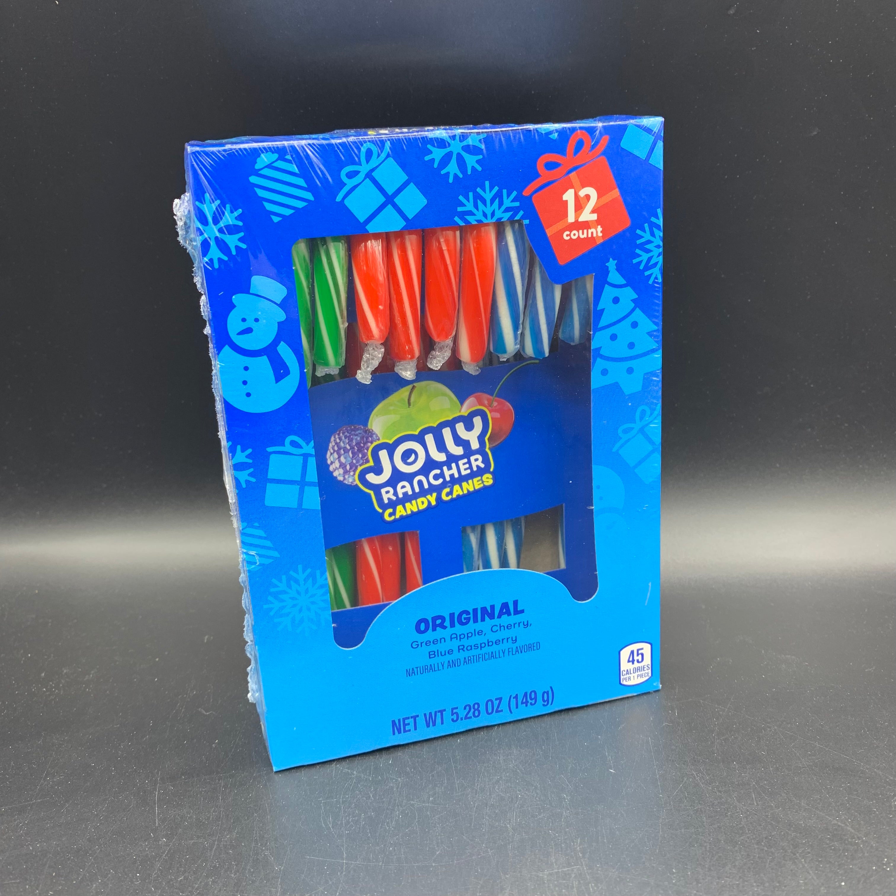 Jolly Rancher Candy Canes - Original Flavours, 12 Candy Canes, 149g (M
