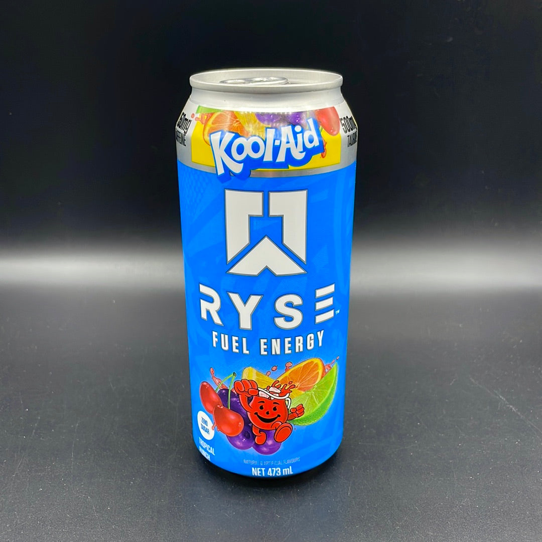 Ryse Fuel Energy Drink - Kool-Aid Tropical Punch Flavour, 472ml (USA)