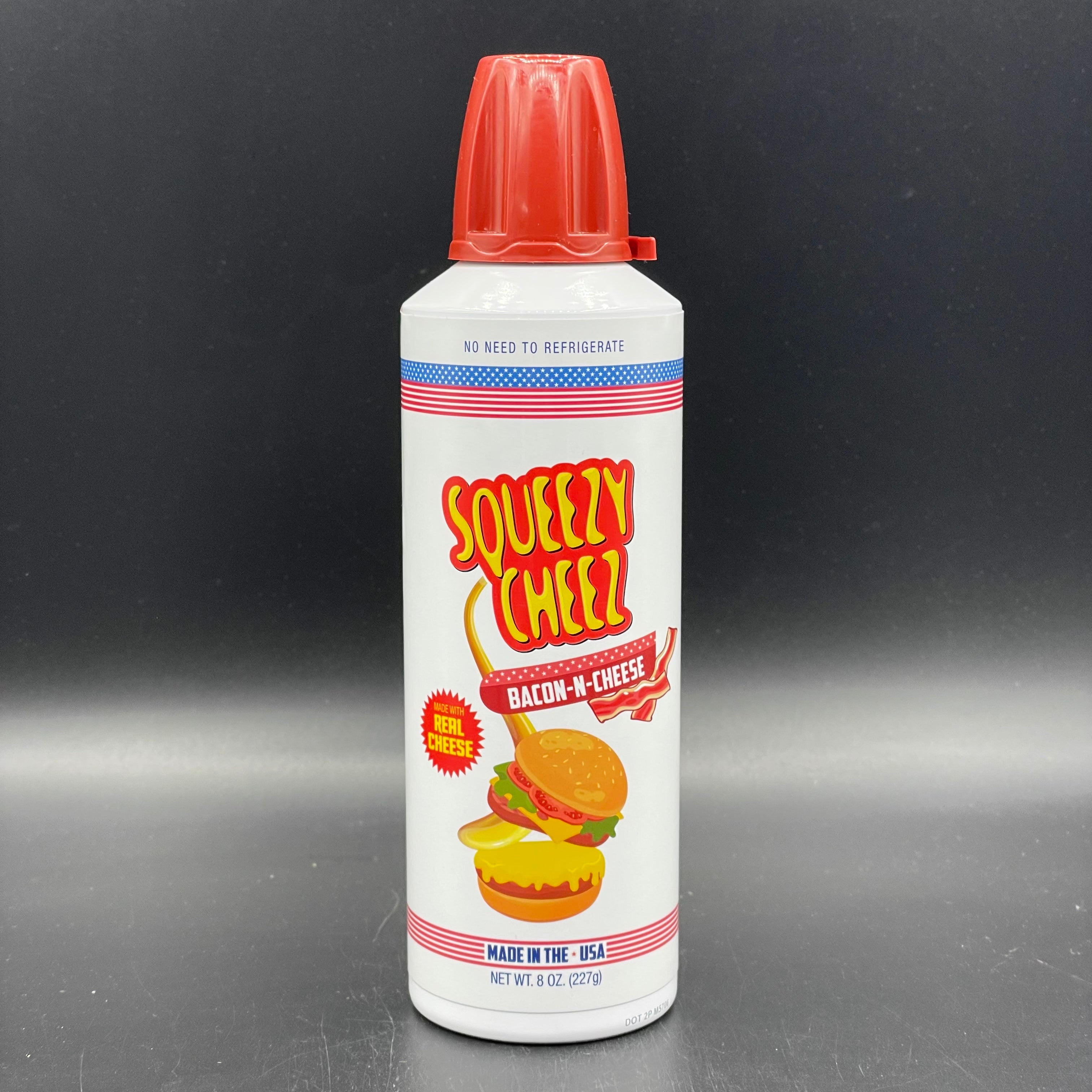 Squeezy Cheez, Bacon-N-Cheese Flavour 227g (USA)