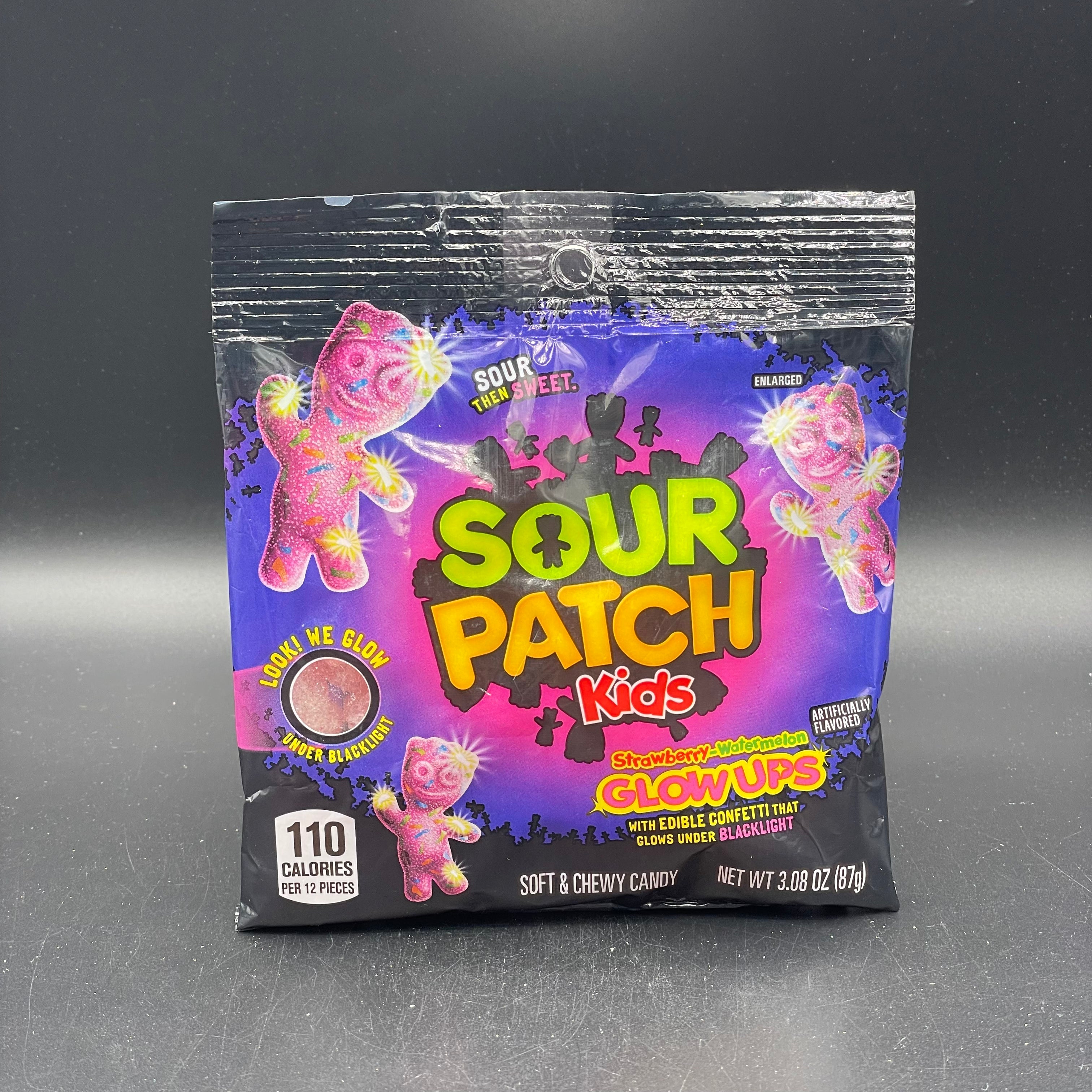 Sour Patch Kids - GLOWUPS! Strawberry-Watermelon Flavour with Edible C