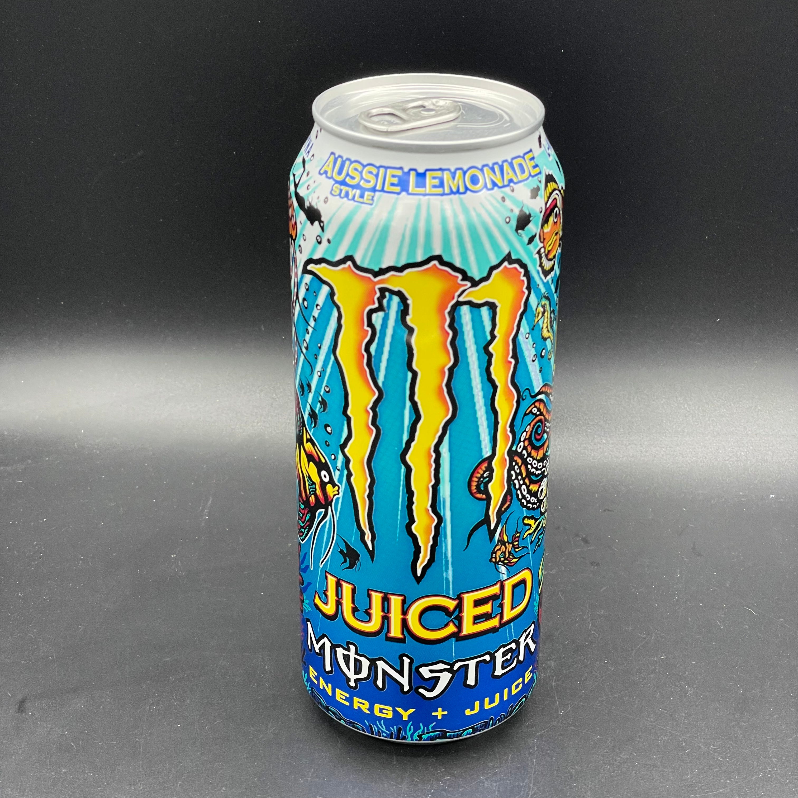 NEW Monster Energy + Juice, Aussie Lemonade Style Flavour 500ml (EURO)