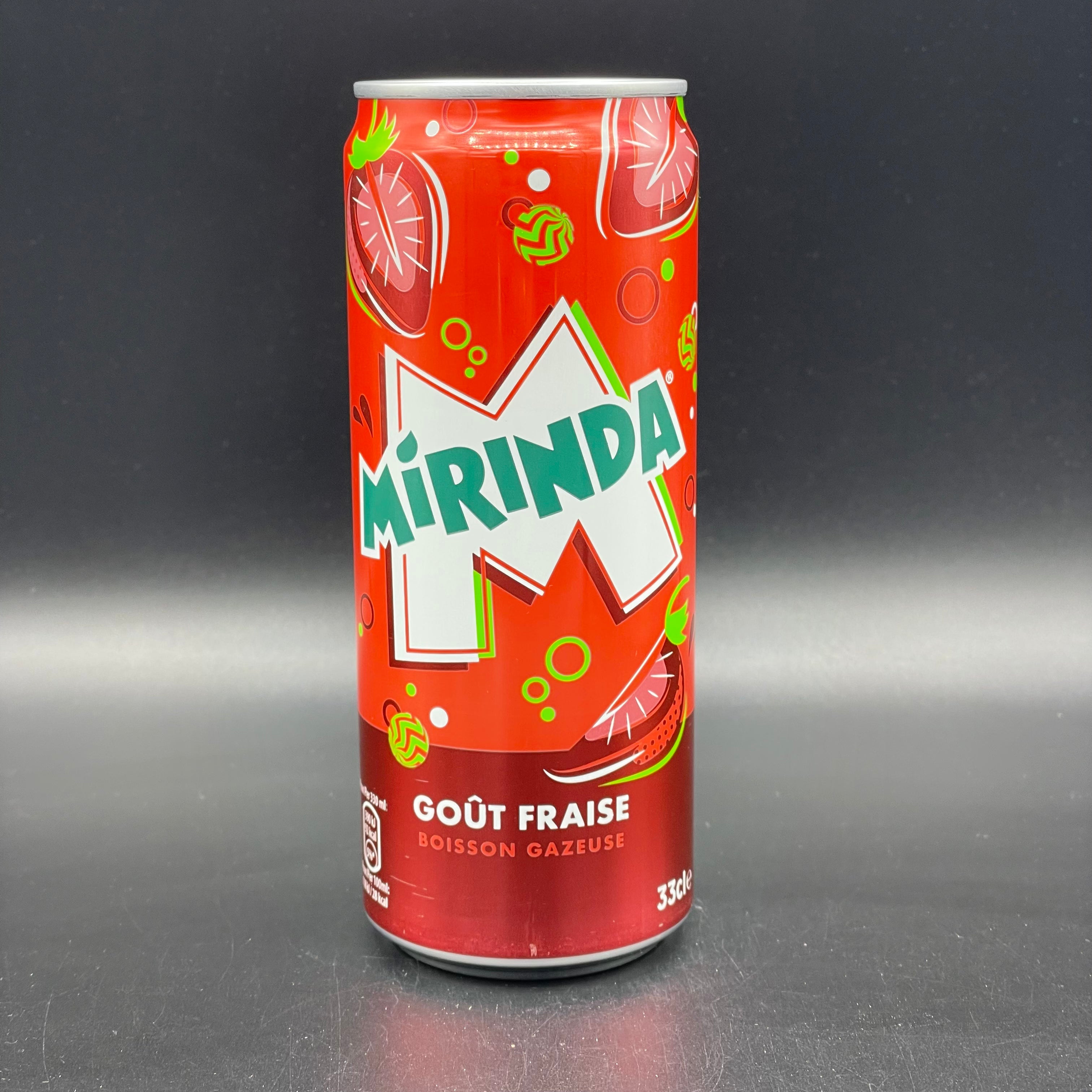 Mirinda Strawberry Flavour Soda, 330ml (EURO)
