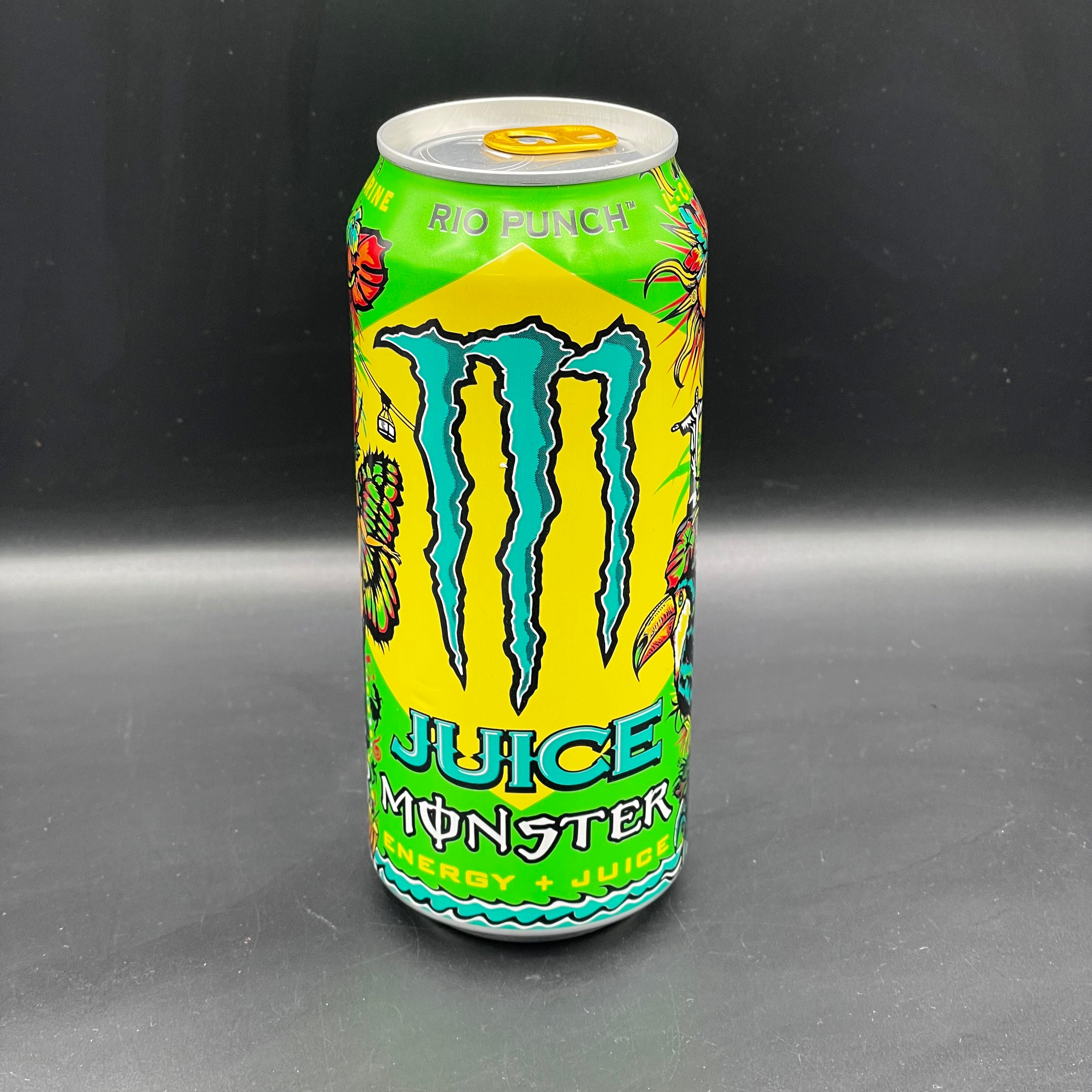 Monster Juice, Energy + Juice - Rio Punch Flavour 473ml (USA)