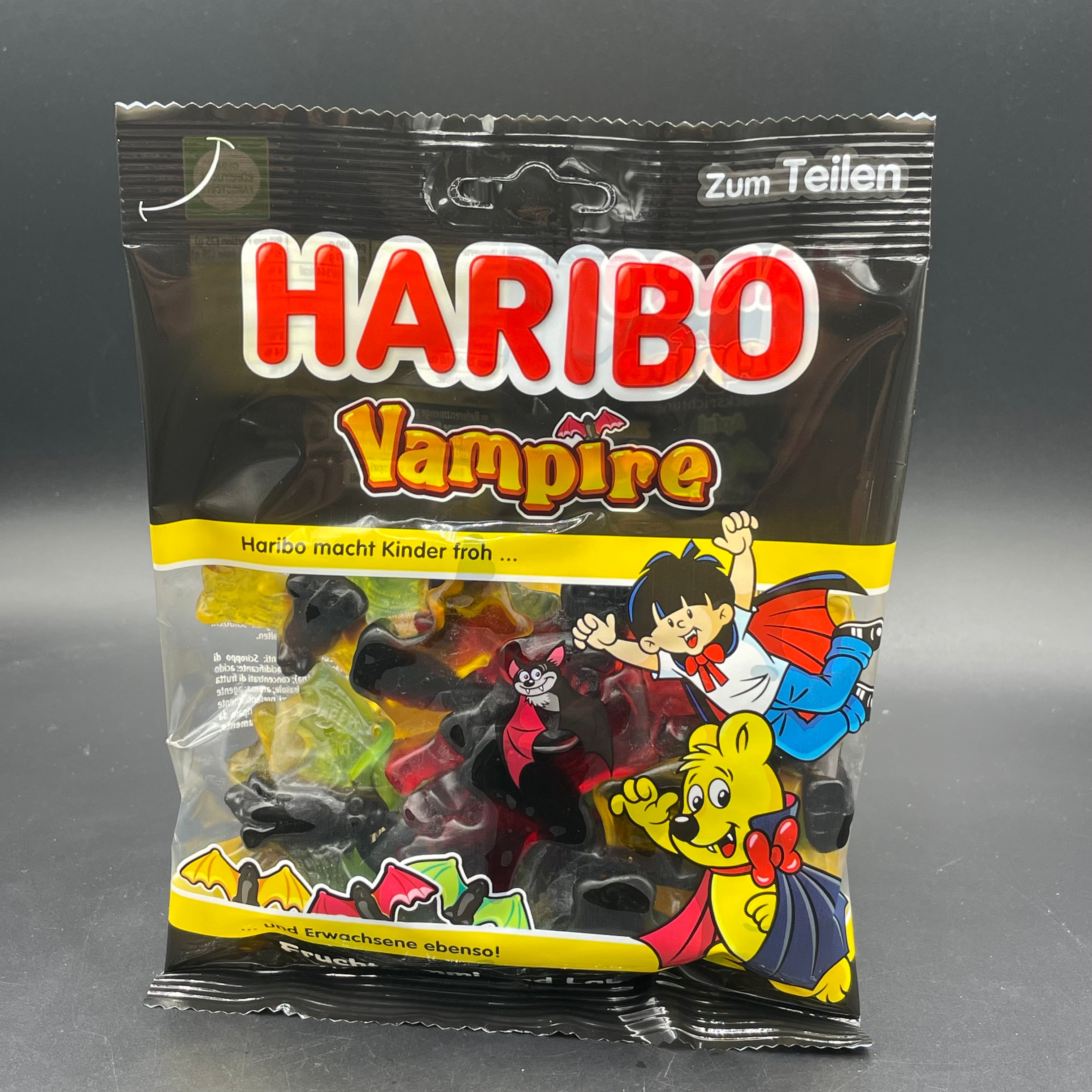 Haribo Vampire! Share Size Gummy Candy 175g (EURO) HALLOWEEN SPECIAL