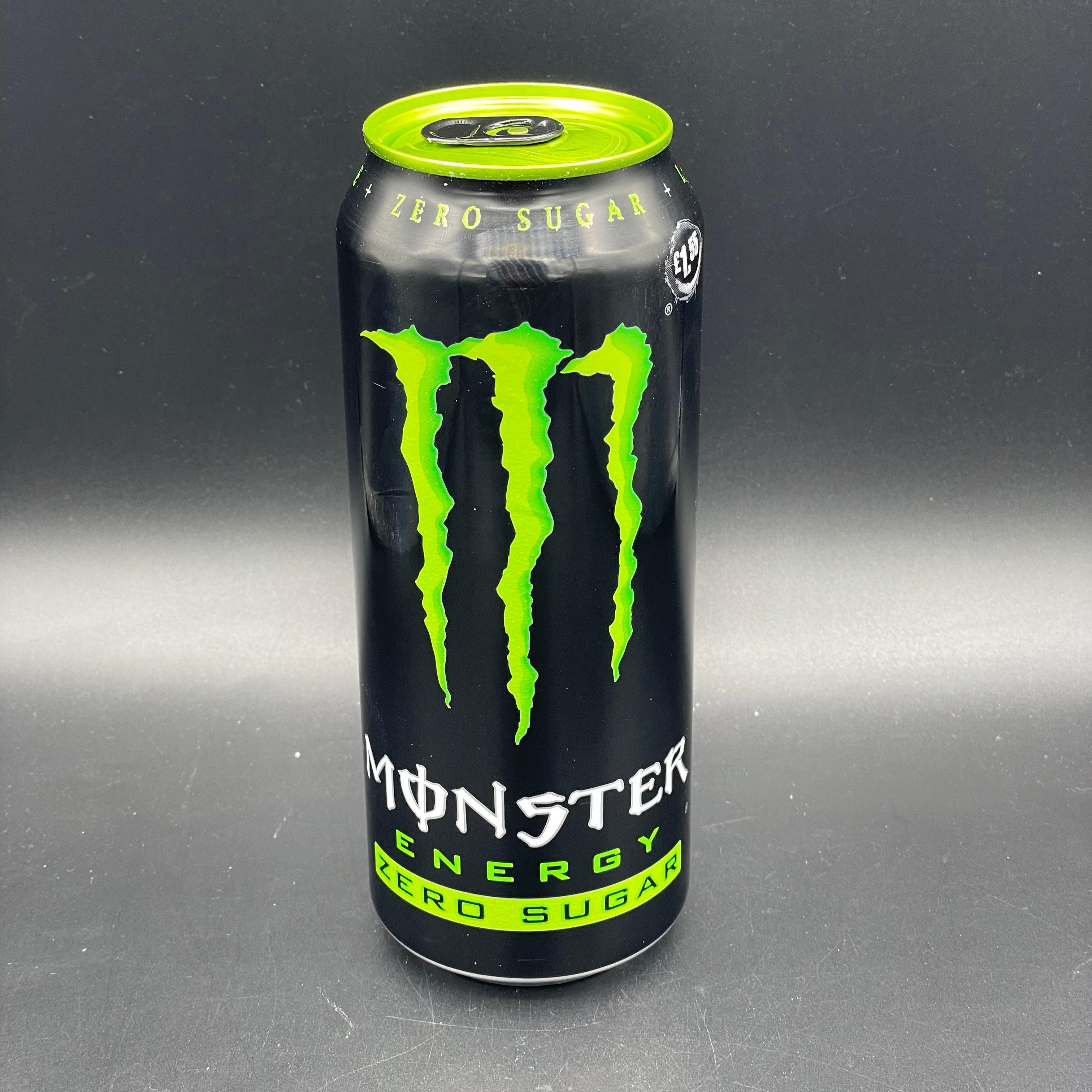 NEW Monster Energy - Original Flavour, 500ml (EURO) ZERO SUGAR